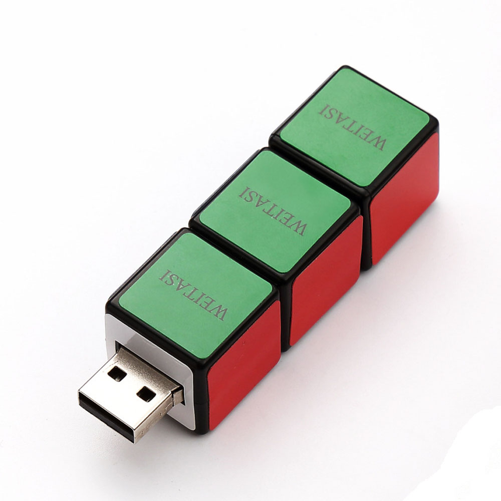Rubik Cube 8GB USB Flash Memory Stick Customized Pendrive Customized