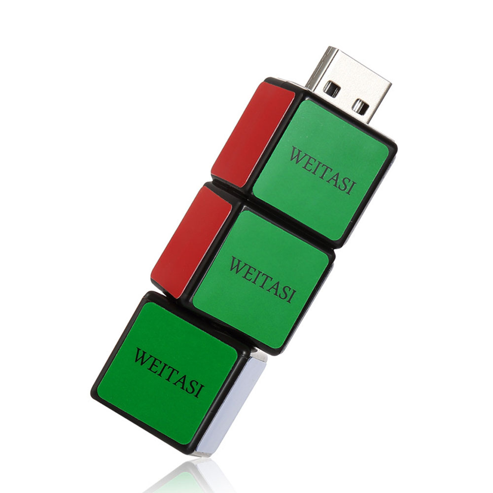 Rubik Cube 8GB USB Flash Memory Stick Customized Pendrive Customized