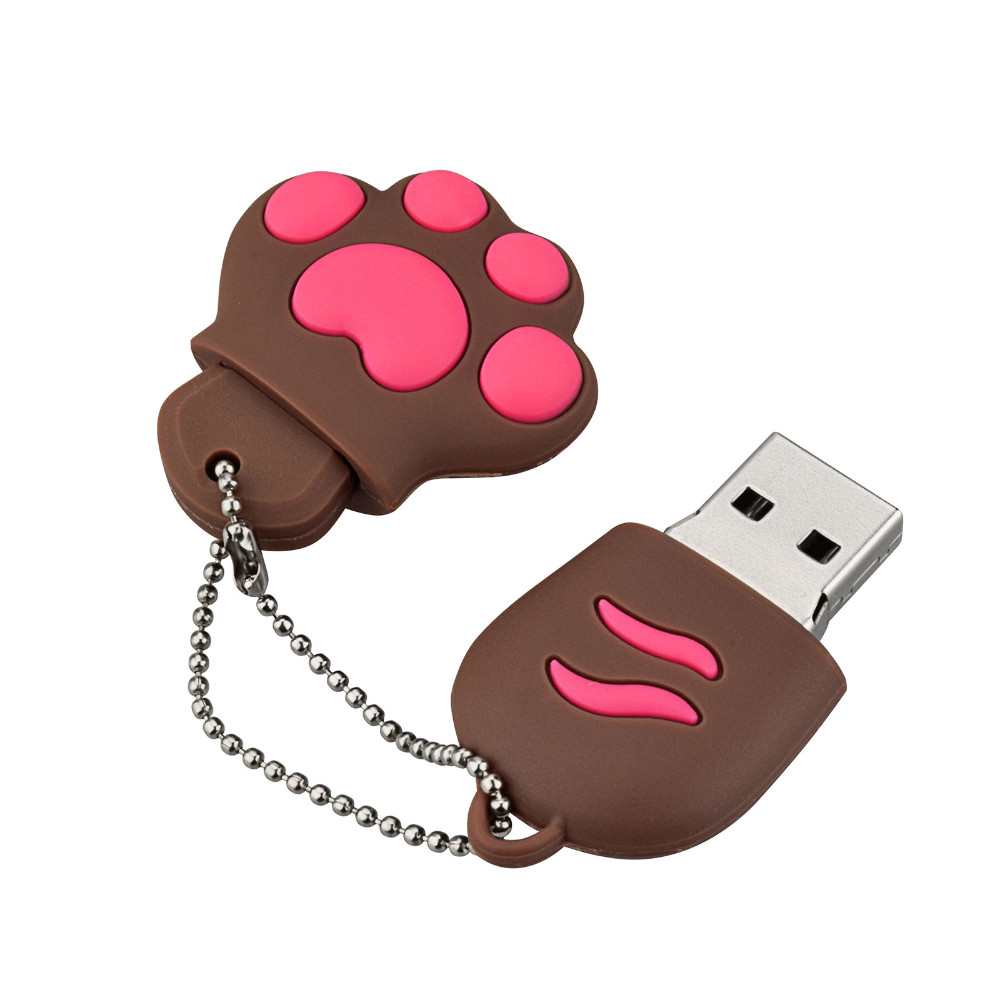 Cute Gift Cat Paw 2GB USB Flash Drive Memory Stick