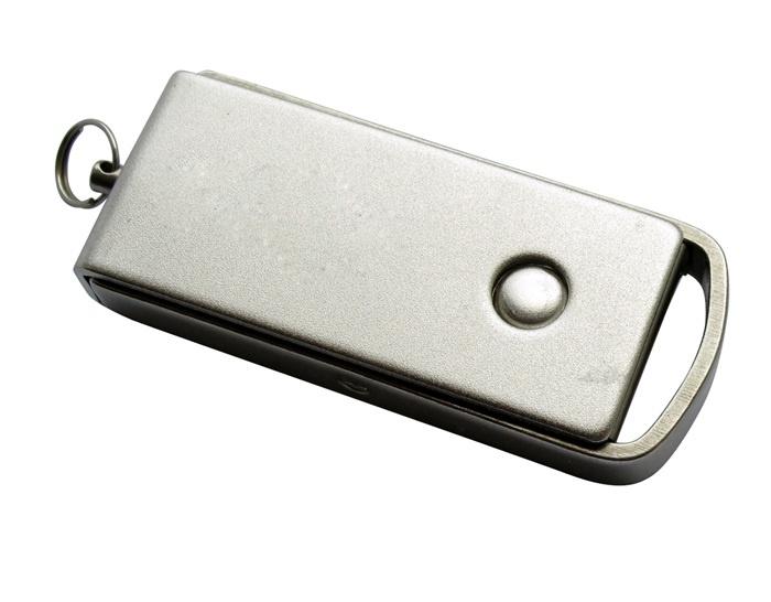 Hot Selling 512MB Swivel USB Flash Disk with Metal