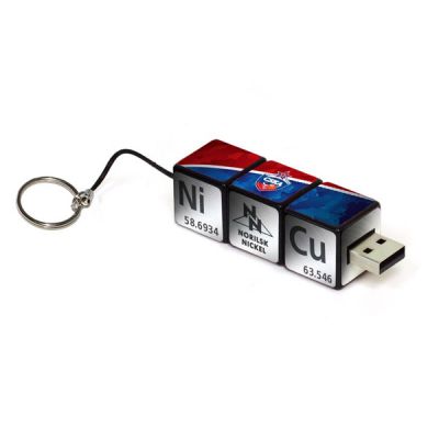 Rubik Cube 8GB USB Flash Memory Stick Customized Pendrive Customized